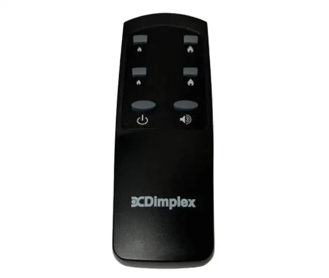 Dimplex Replacement Remote Control for CDFI1000P Electric Fireplace ...