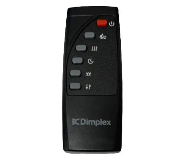 Dimplex Replacement Remote Control for SIL Series Electric Fireplaces ...